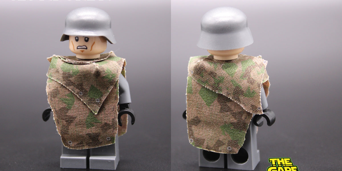 German Splinter Camouflage Poncho Set — The Cape Cantina