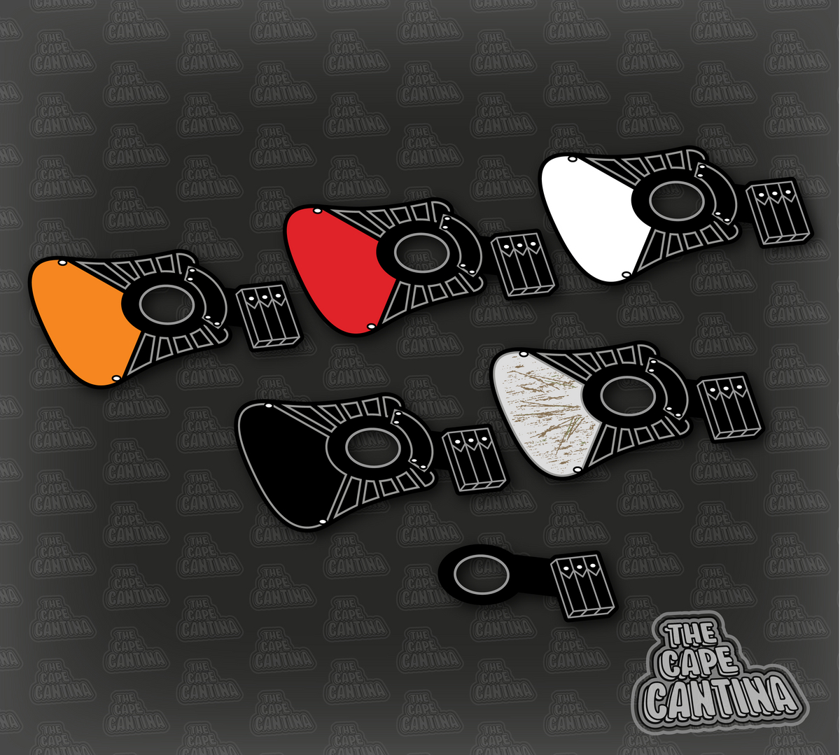 Galactic Empire Ranked Stormtrooper Pauldrons — The Cape Cantina