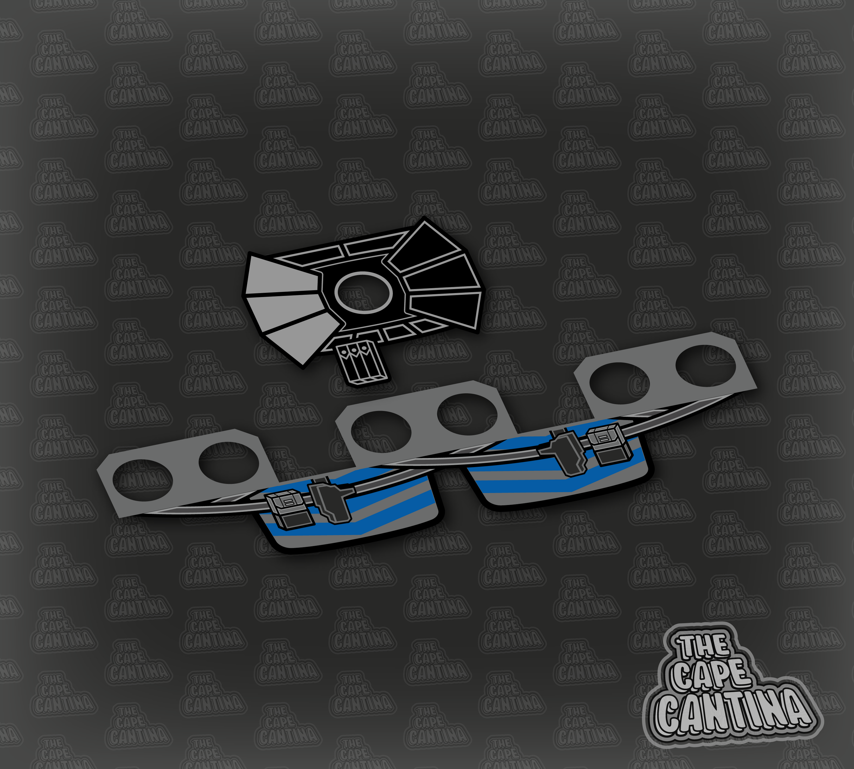ARC Trooper Fives 501st Cloth Set | LEGO® Minifigure — The Cape Cantina