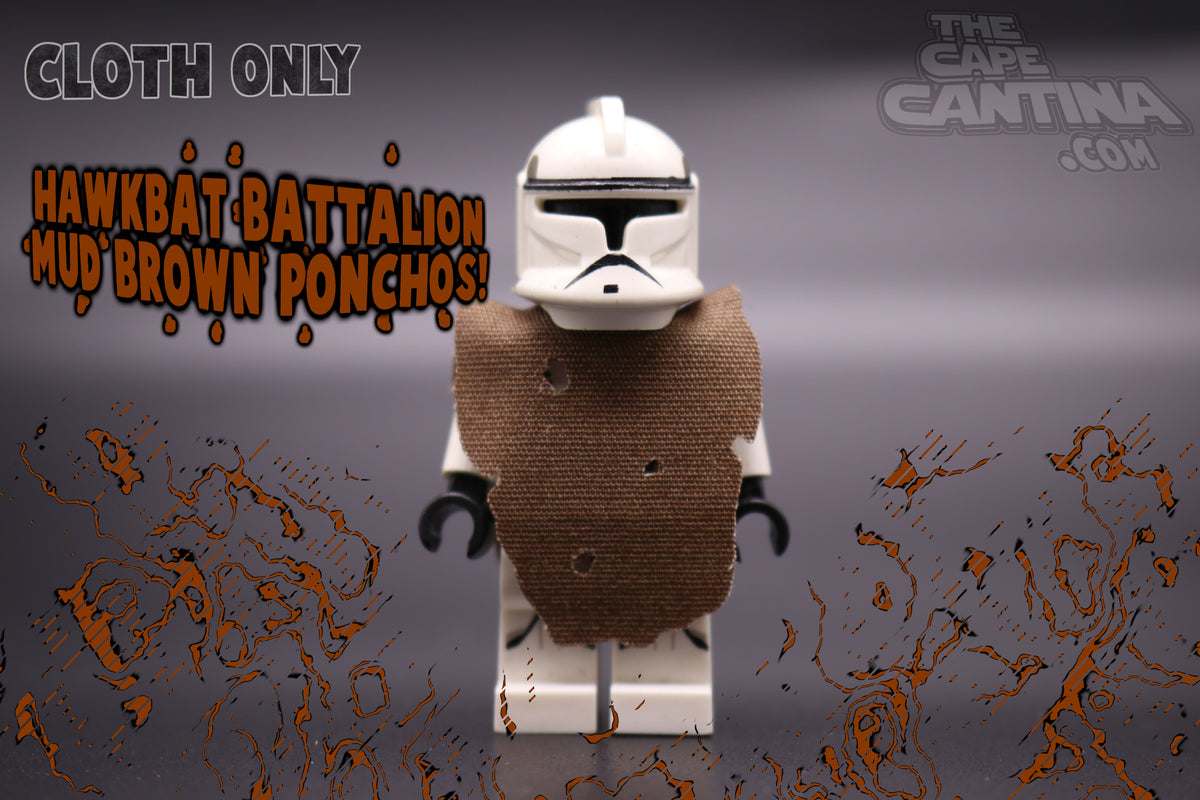 Hawkbat Battalion Mud Poncho — The Cape Cantina