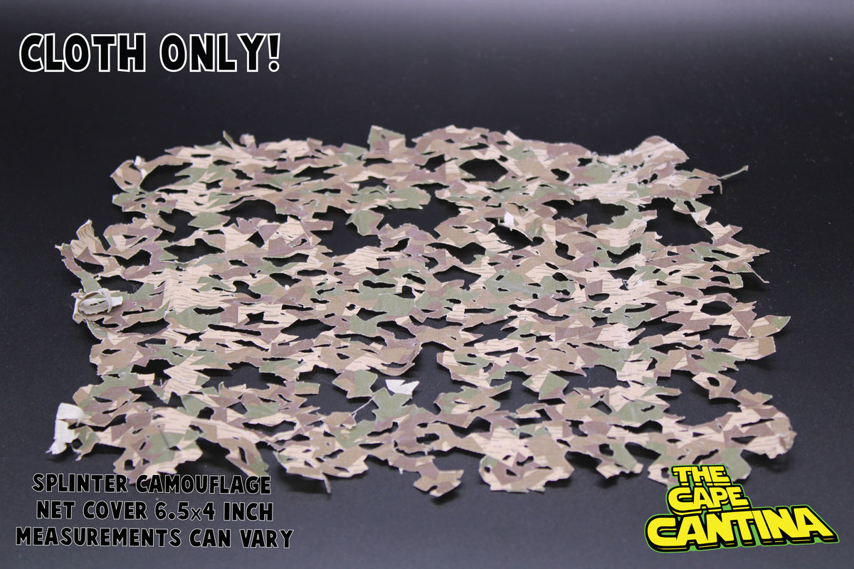 German Splinter Camouflage Net Cover — The Cape Cantina