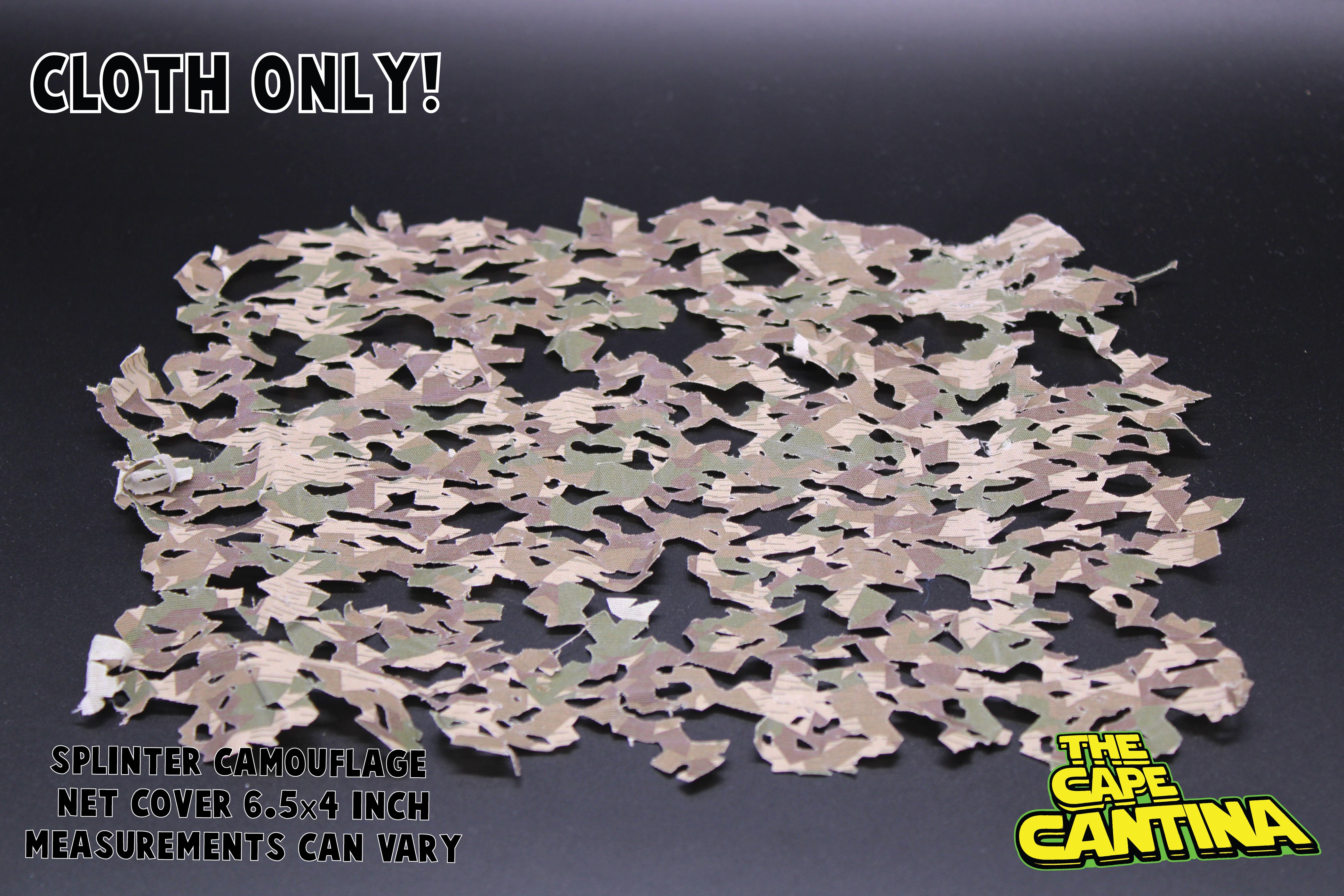 German Splinter Camouflage Net Cover — The Cape Cantina